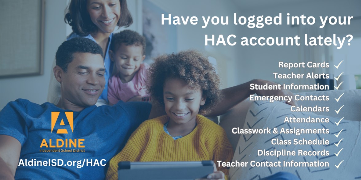 Attention Parents/Guardians: Have You Checked Into Your HAC Account ...